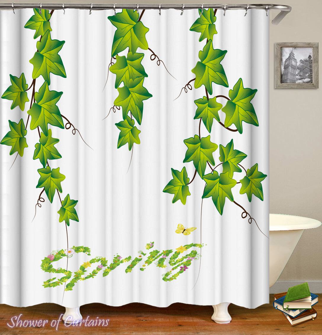 Spring Atmosphere And Spring Shower Curtains Collection – Shower of ...