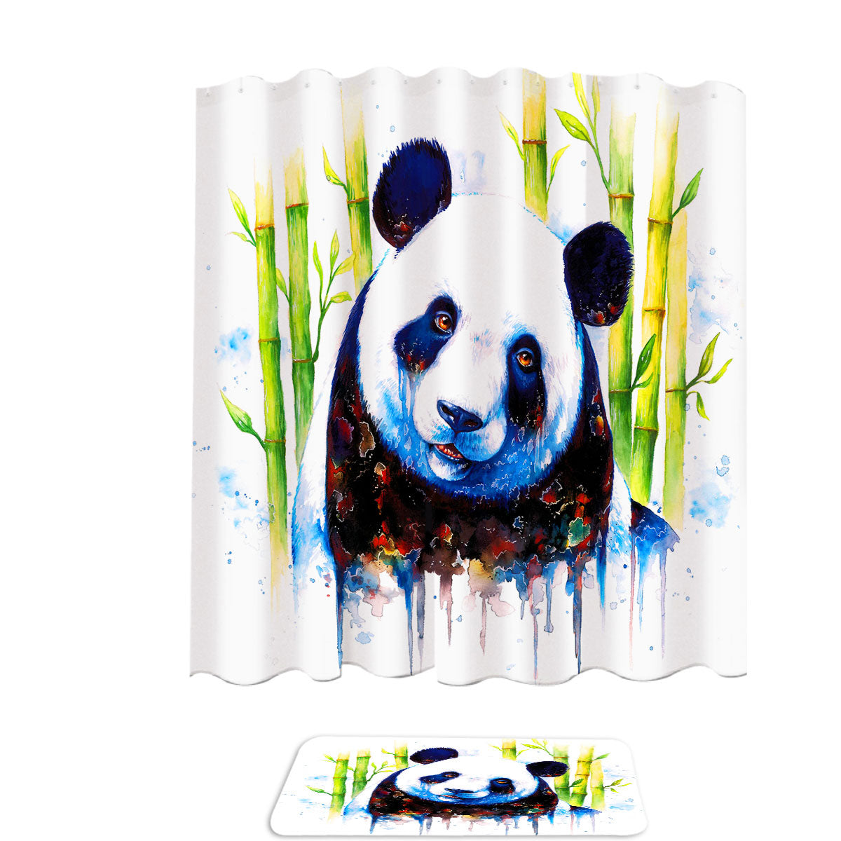 Panda Shower Curtain – Shower of Curtains